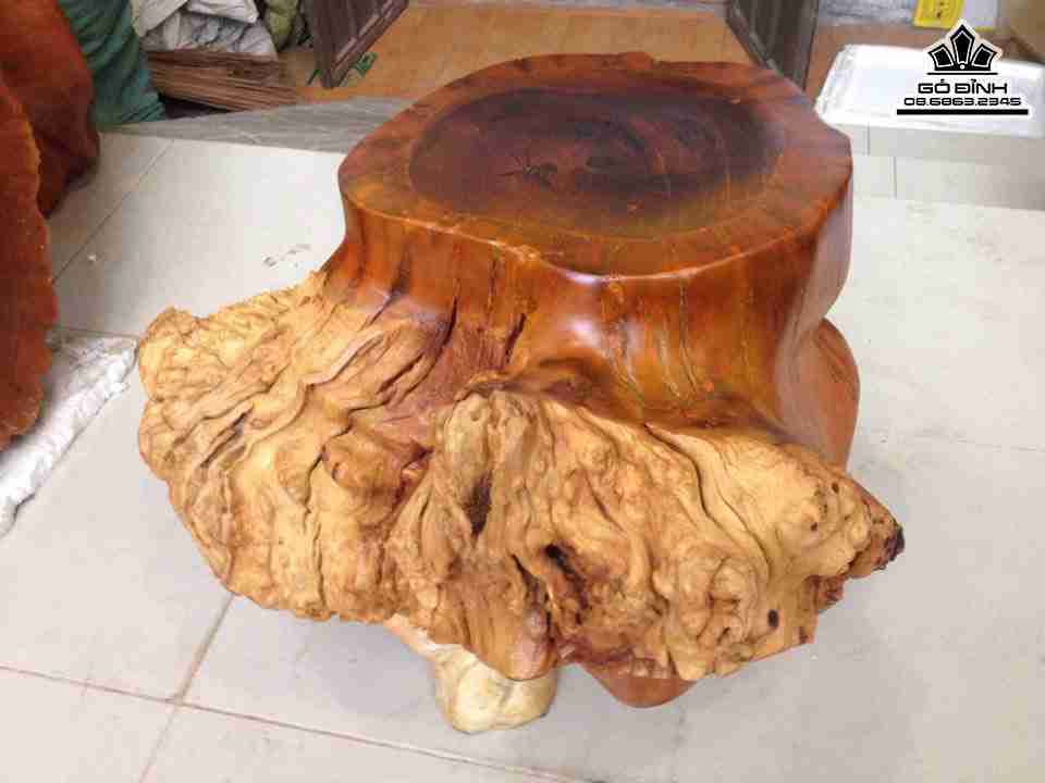 Đôn Gỗ Gốc Cây Gỗ Nu Gõ Cao 41 Ngang 60 Sâu 52 Mặt 31-25 (cm) | Gỗ Đỉnh
